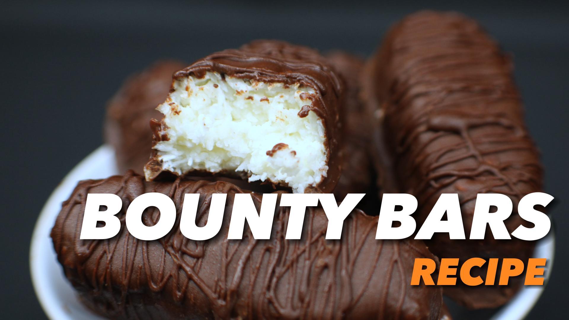 Homemade Bounty Bar Recipe - Fast Tasty Recipes